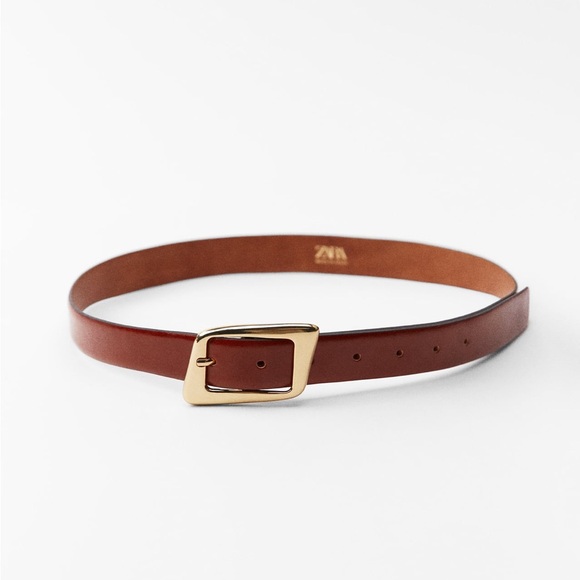 Zara | Accessories | Zara Limited Edition Pure Leather Buckle Belt You ...